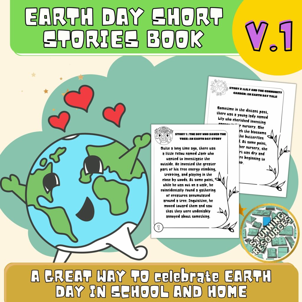 Earth Day Story Book, Story Book Activities, Short Stories For Kids ...