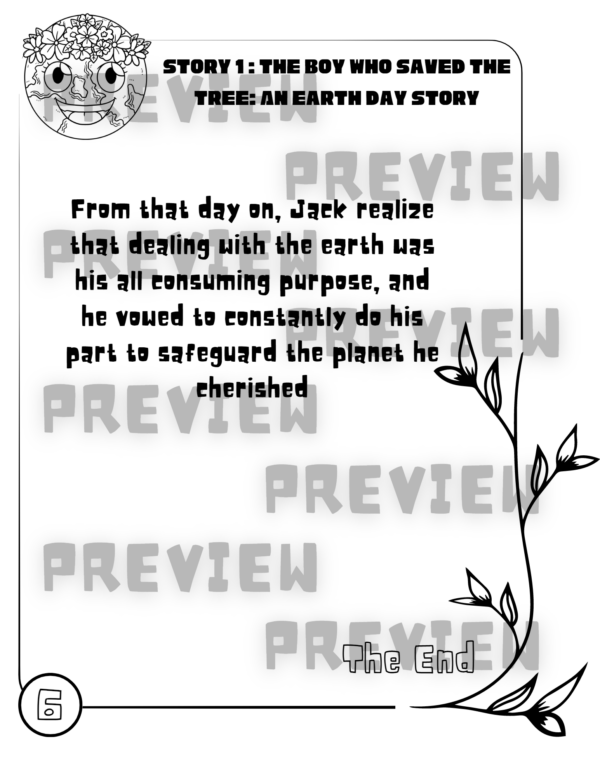 Earth Day Story Book, Story Book Activities, Short Stories For Kids ...