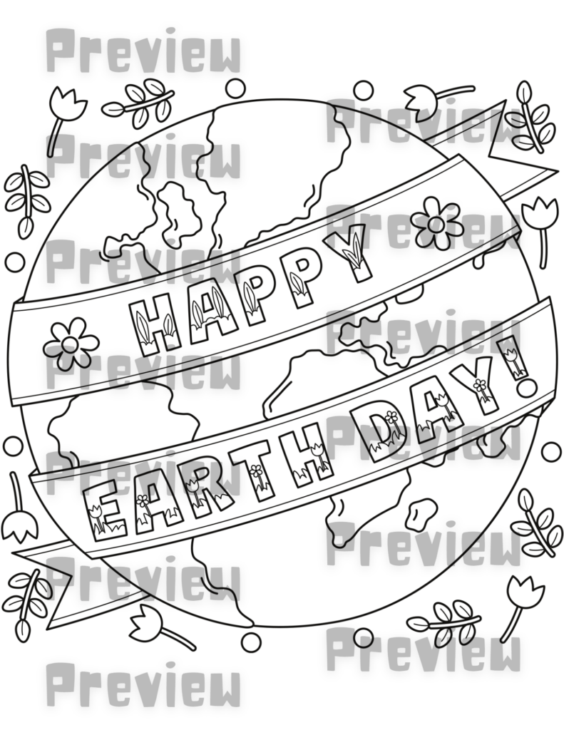 Earth Day Coloring Pages V.1, Earth Day Activities Pages | Made By Teachers