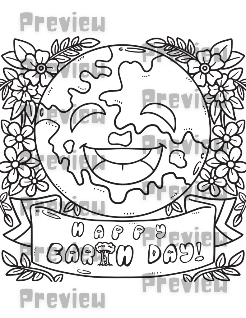 Earth Day Coloring Pages V.1, Earth Day Activities Pages | Made By Teachers