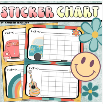 Good Behavior Sticker Chart