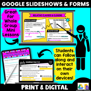 Nouns, Pronouns, & Prepositions Daily Grammar and Revise & Edit ...