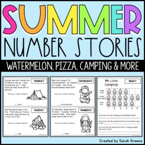 Summer Number Stories | Made By Teachers