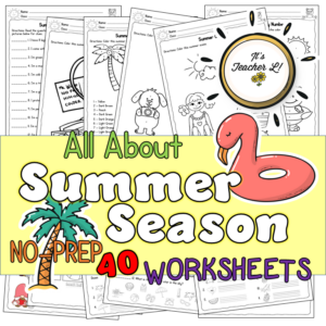 Summer No-Prep ELA Worksheets | Made By Teachers
