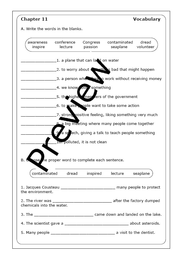Nico Medina "Who Was Jacques Cousteau?" worksheets | Made By Teachers