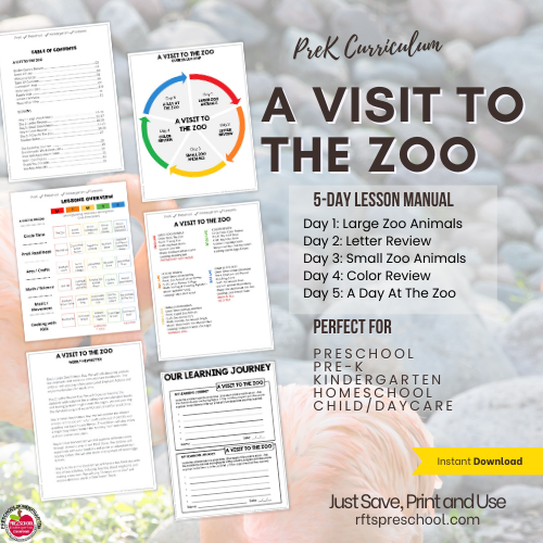 VISIT TO THE ZOO | Preschool Kinder Curriculum | Lessons | Activities ...