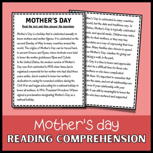 Mother's Day Activity Bundle, Coloring Pages, Word Search, Mazes and ...