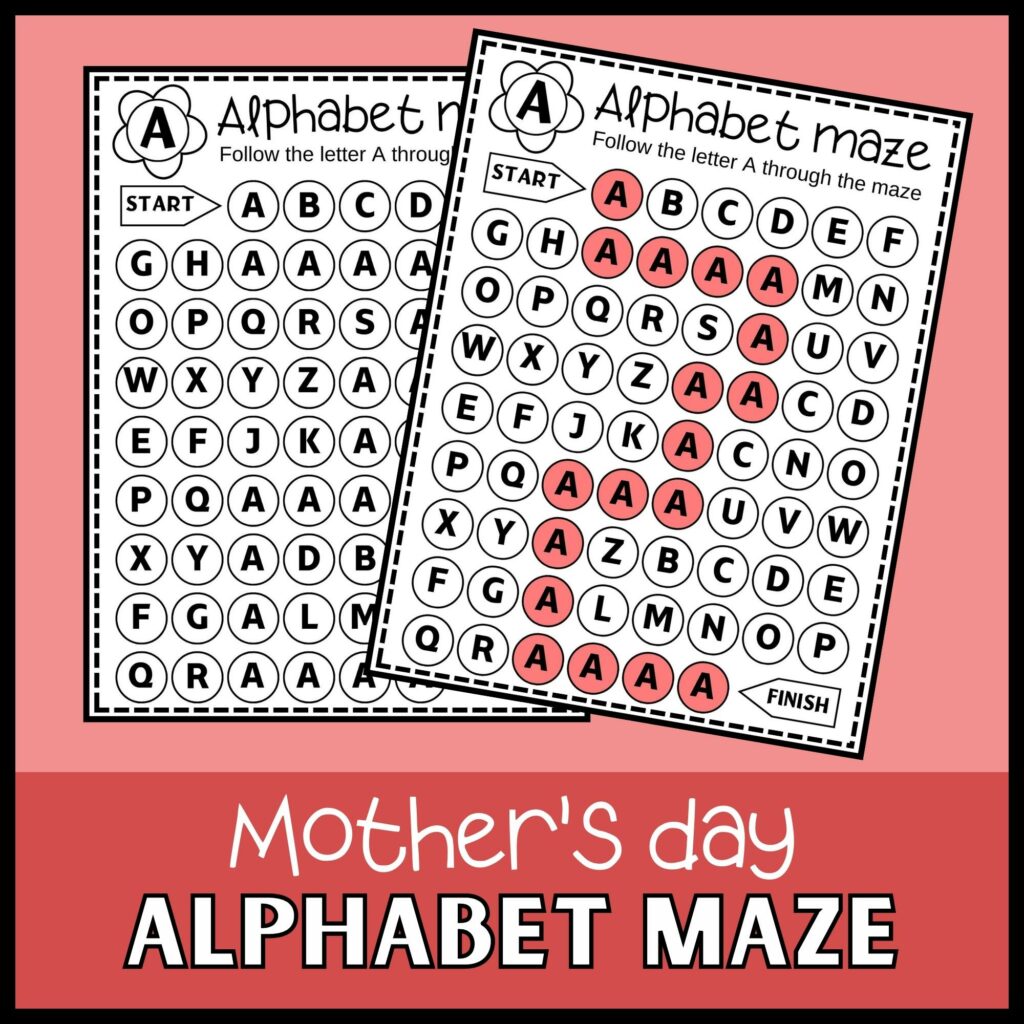 Mother's Day Activity Bundle, Coloring Pages, Word Search, Mazes and ...