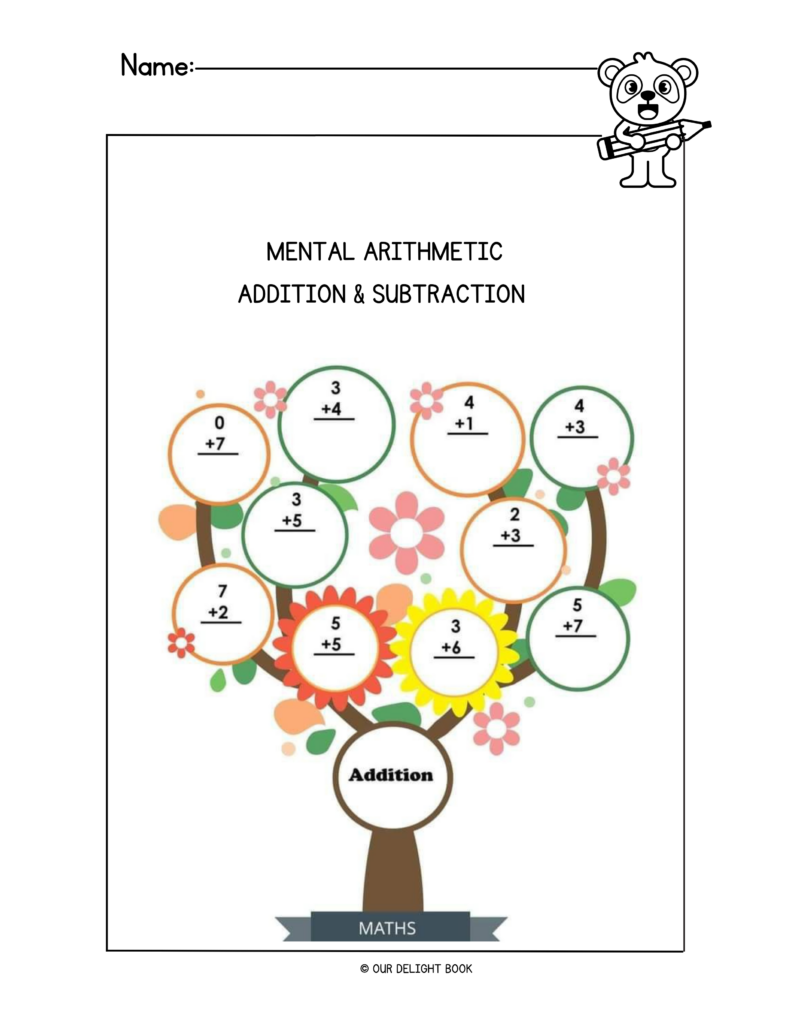 Addition & Subtraction worksheets for toddlers | Made By Teachers