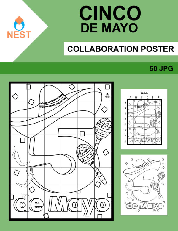 Cinco de Mayo Collaboration Poster | Made By Teachers