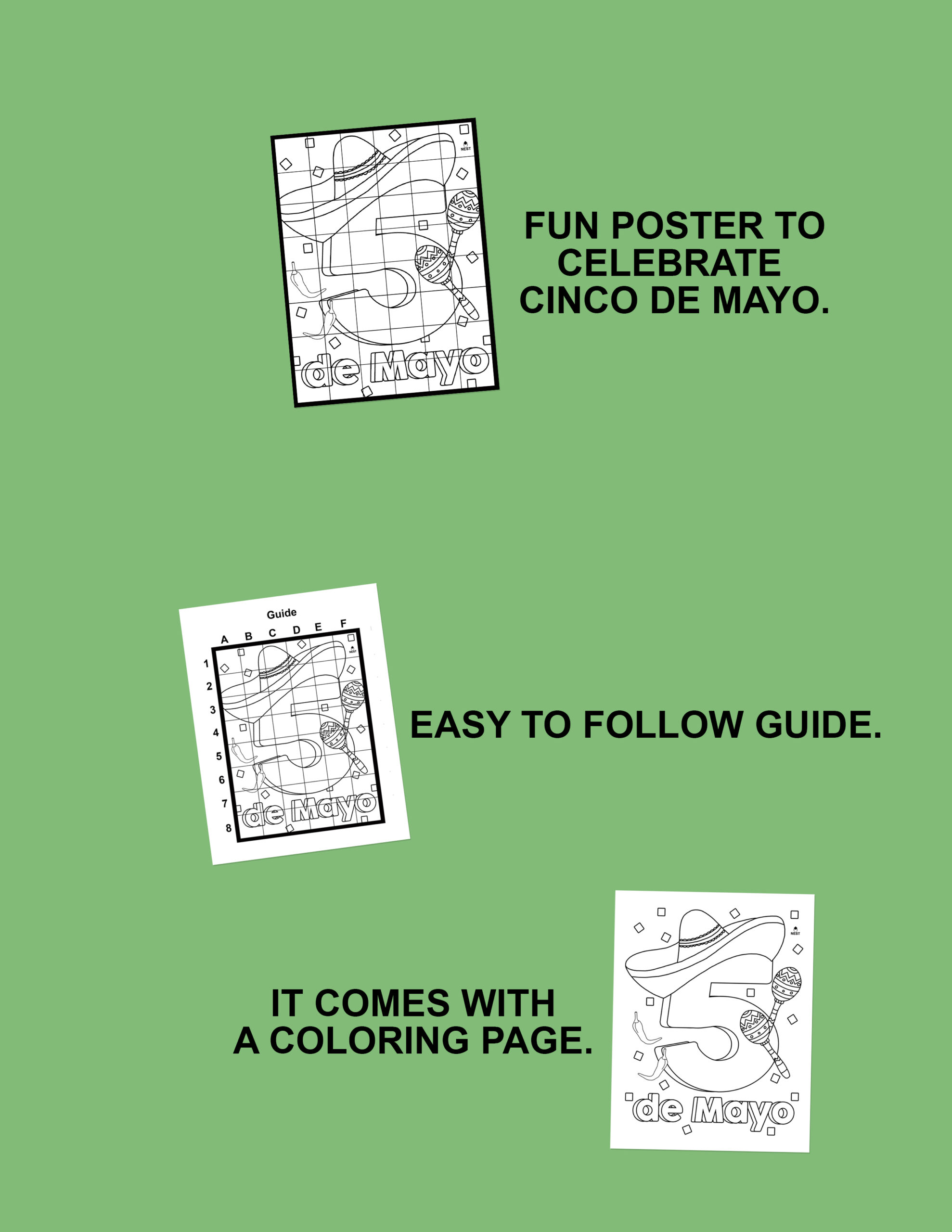 Cinco de Mayo Collaboration Poster | Made By Teachers