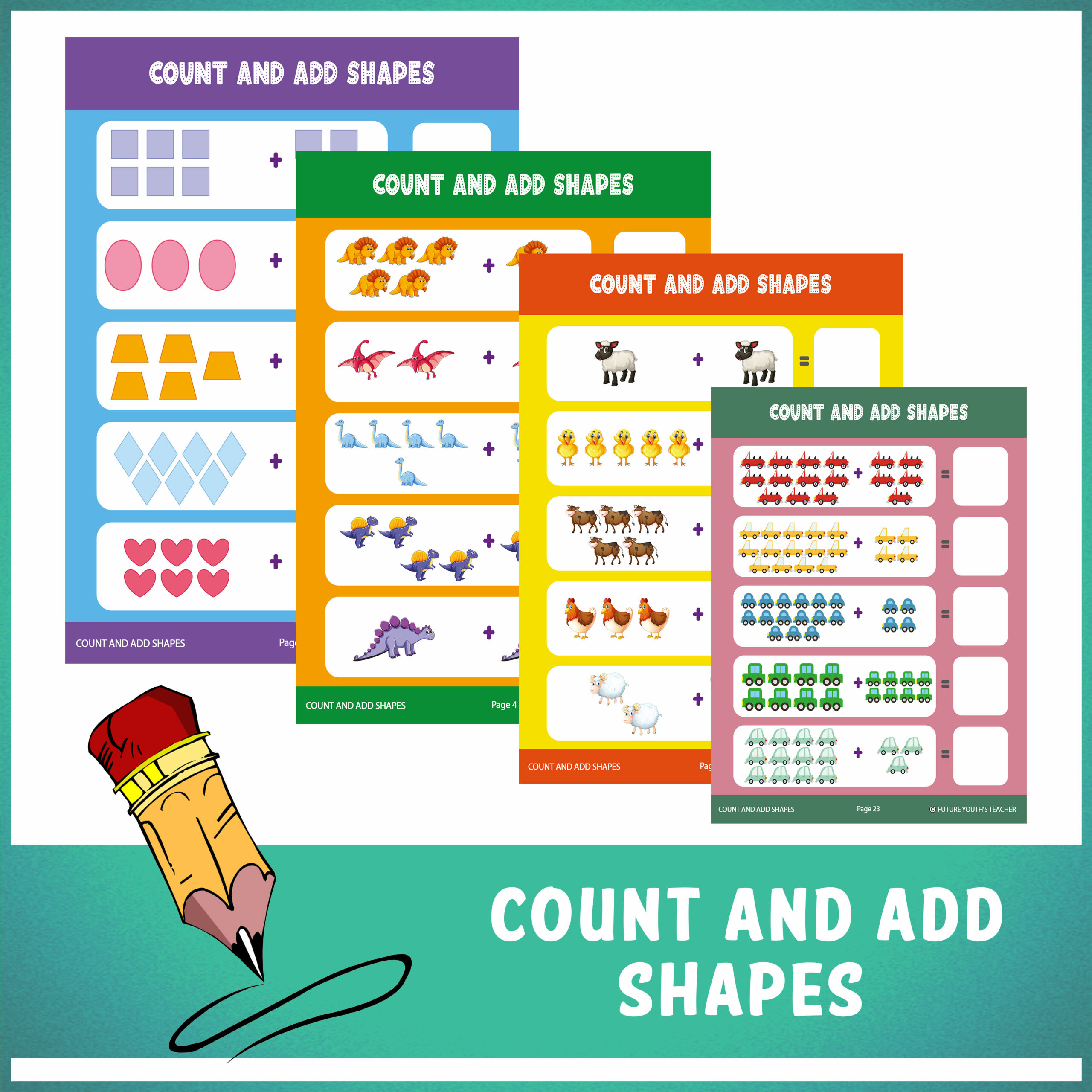 Tracing Shapes Worksheets | Made By Teachers