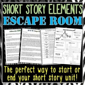 Short Story Elements Escape Room | Made By Teachers
