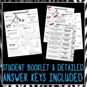 Short Story Elements Escape Room | Made By Teachers