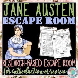 Jane Austen Escape Room | Made By Teachers
