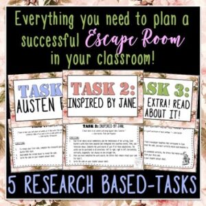 Jane Austen Escape Room | Made By Teachers