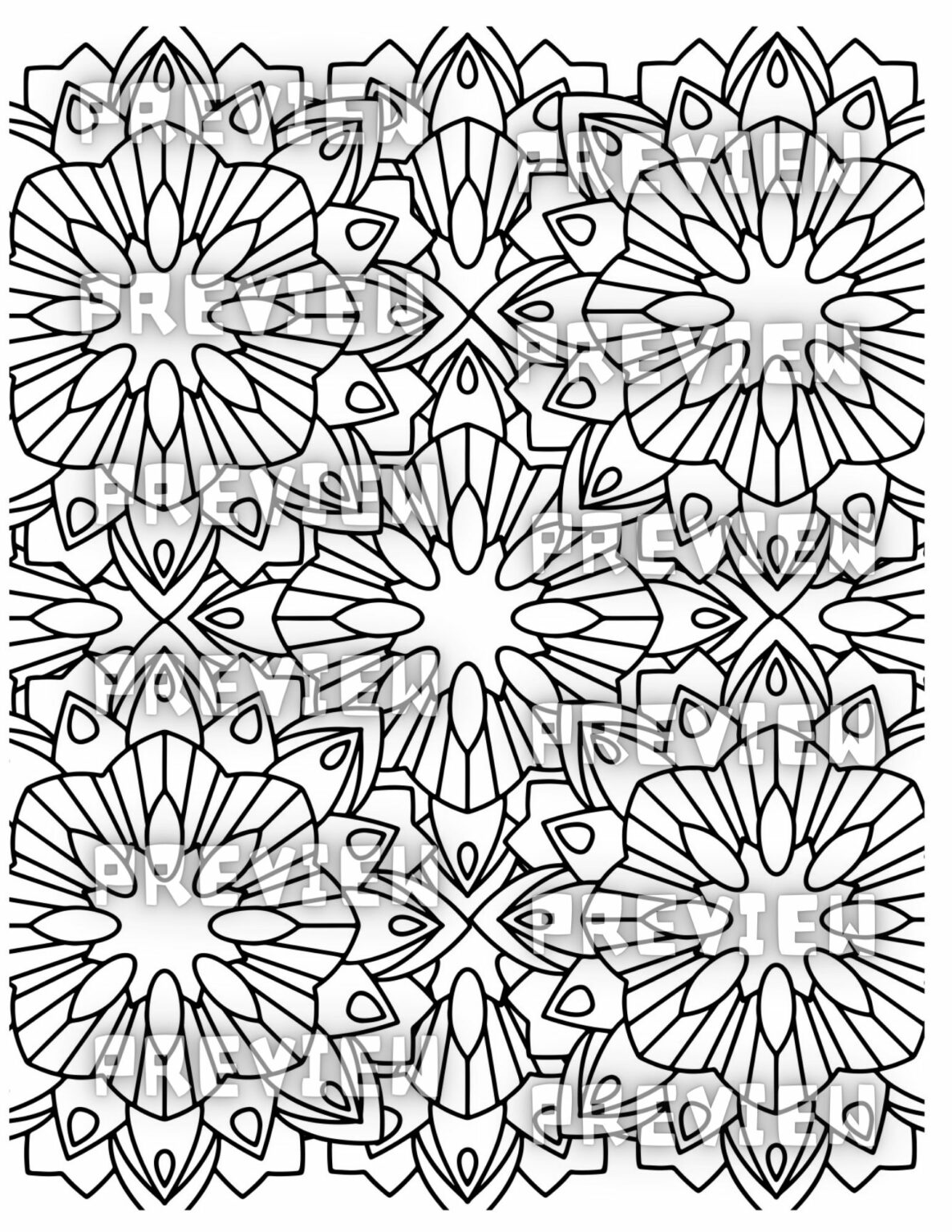 Tesselation Coloring Pages V.3, Coloring Activities Pages | Made By ...