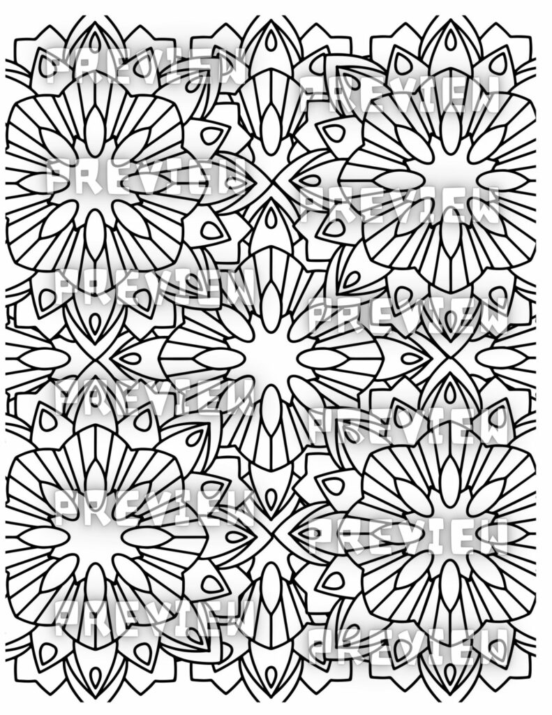 Tesselation Coloring Pages V.3, Coloring Activities Pages | Made By ...