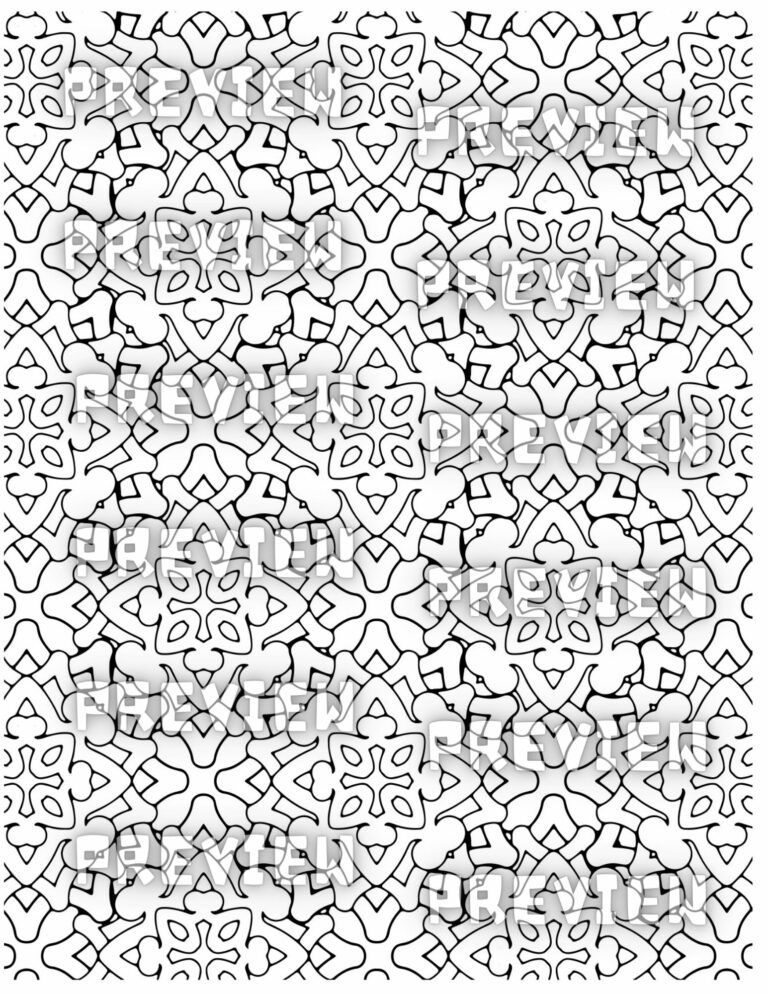 Tesselation Coloring Pages V.2, Coloring Activities Pages | Made By ...