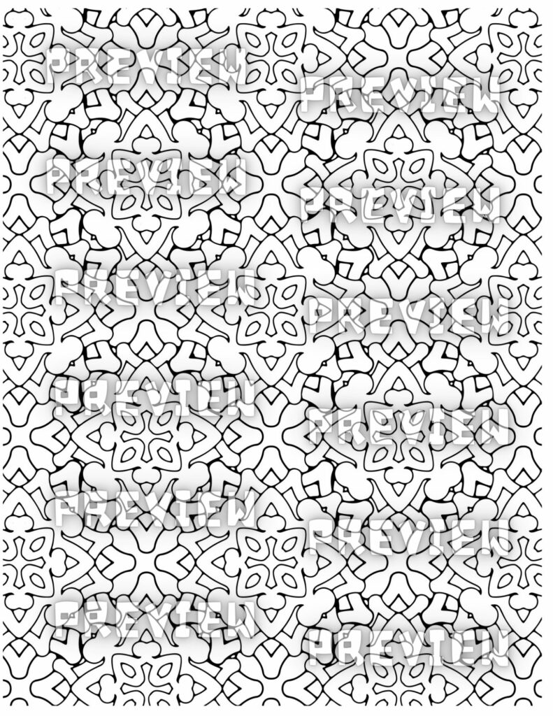 Tesselation Coloring Pages V.2, Coloring Activities Pages | Made By ...