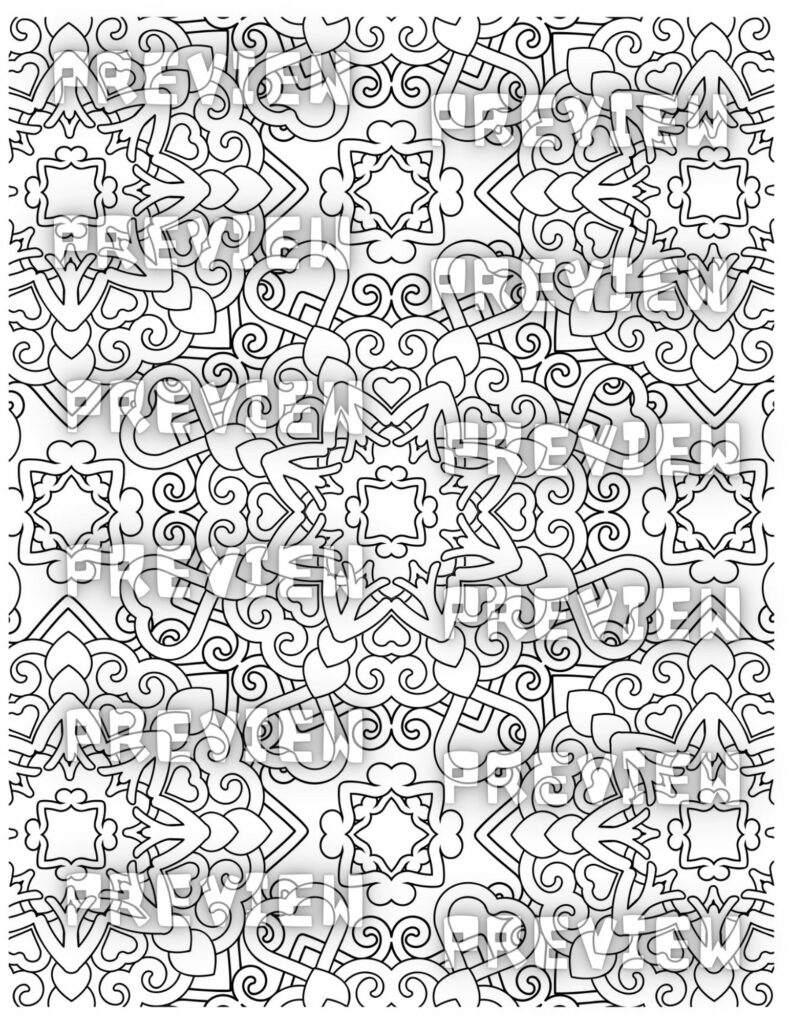 Tesselation Coloring Pages V.2, Coloring Activities Pages | Made By ...