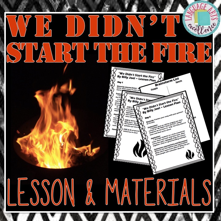 We Didn't Start the Fire Lesson Plan | Made By Teachers