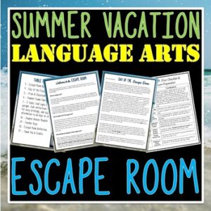 Escape to Summer Vacation Escape Room | Made By Teachers