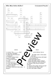 Gare Thompson "Who Was Helen Keller?" worksheets | Made By Teachers