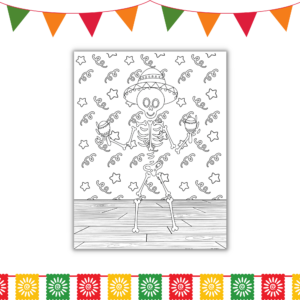 Printable cinco de mayo Coloring Pages Sheets - Fun May Activities ...