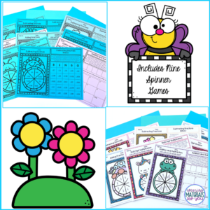 Math Test Prep Spinner Games | Operations 1 | Made By Teachers