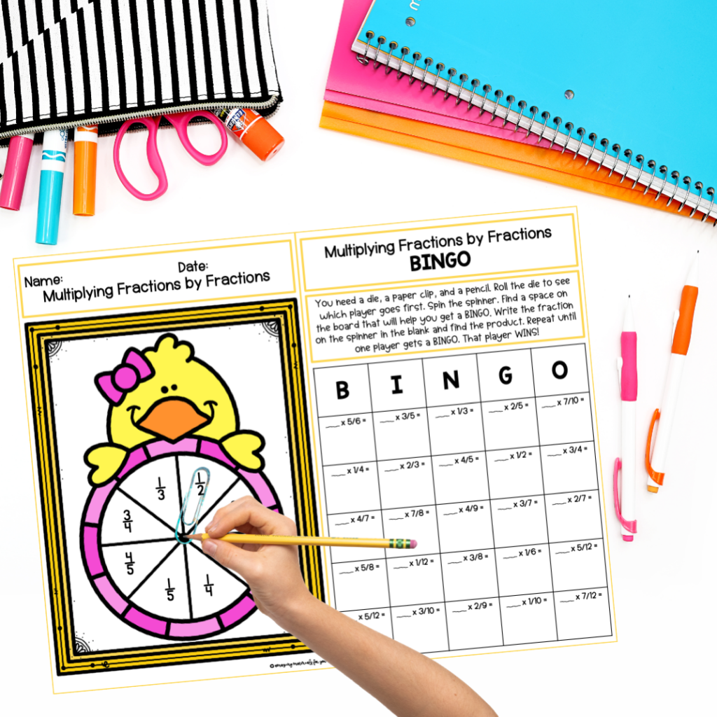 Math Test Prep Spinner Games | Operations 2 | Made By Teachers