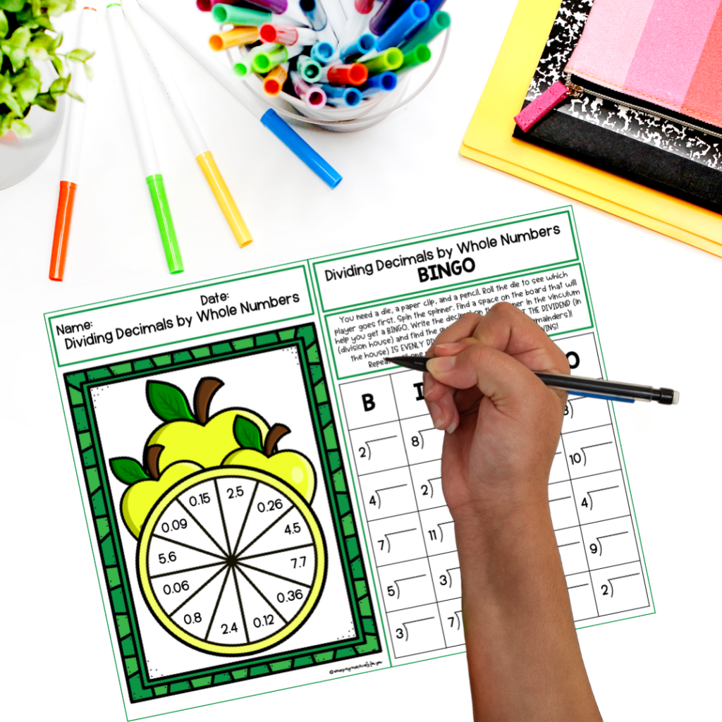 Math Test Prep Spinner Games | Operations 2 | Made By Teachers