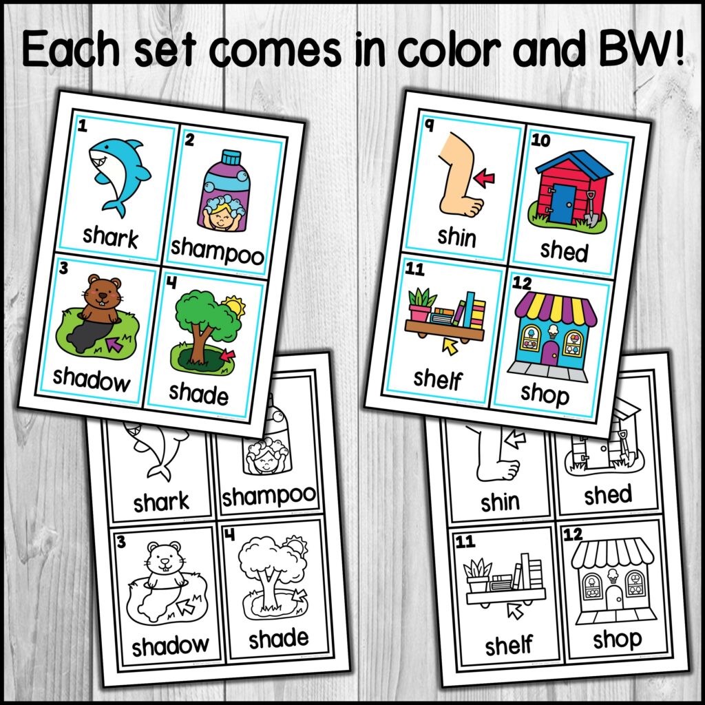 Beginning Digraph Write the Room Activities | Digraphs Writing Center ...