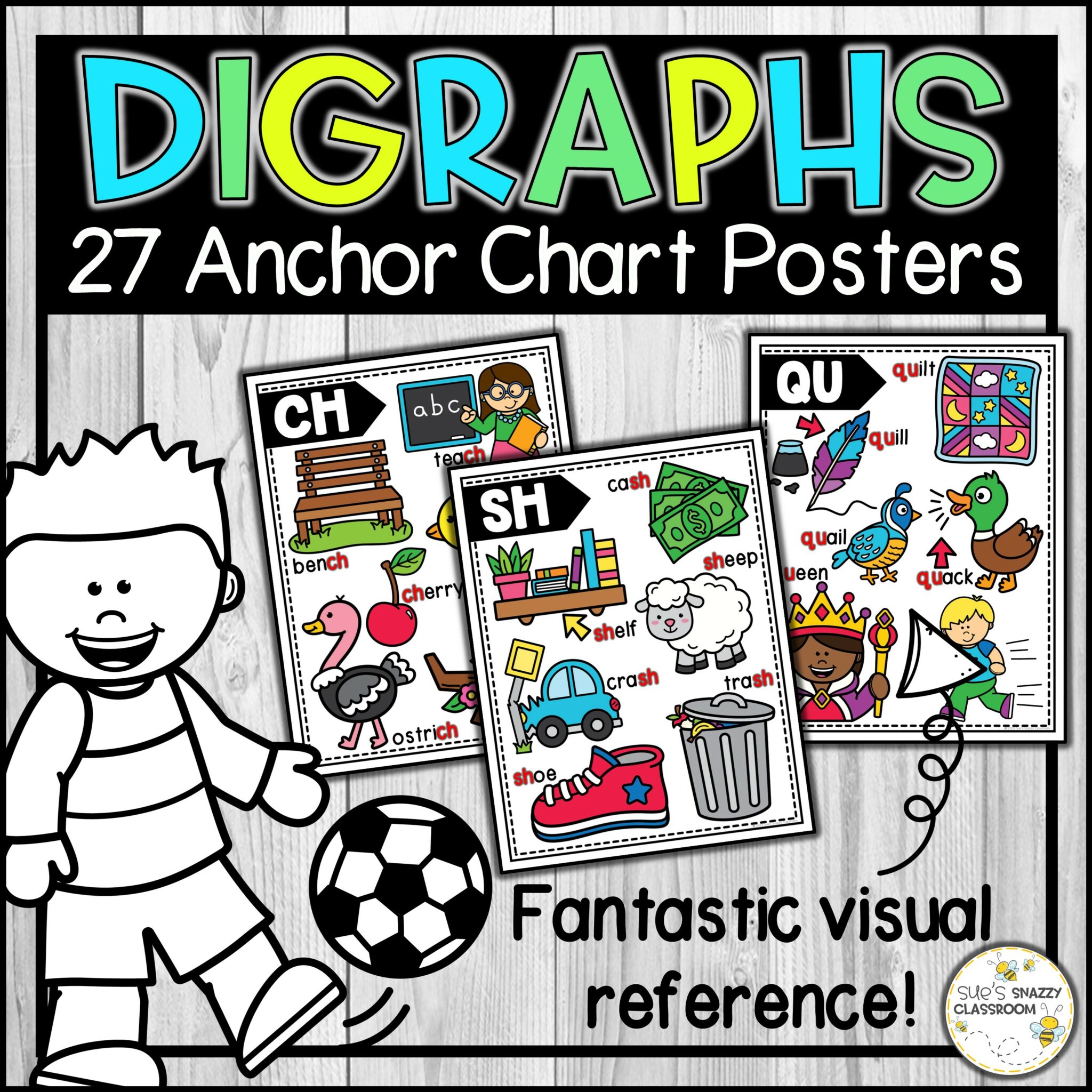 Digraph Anchor Chart Posters | Beginning and Ending Diagraphs | Made By ...