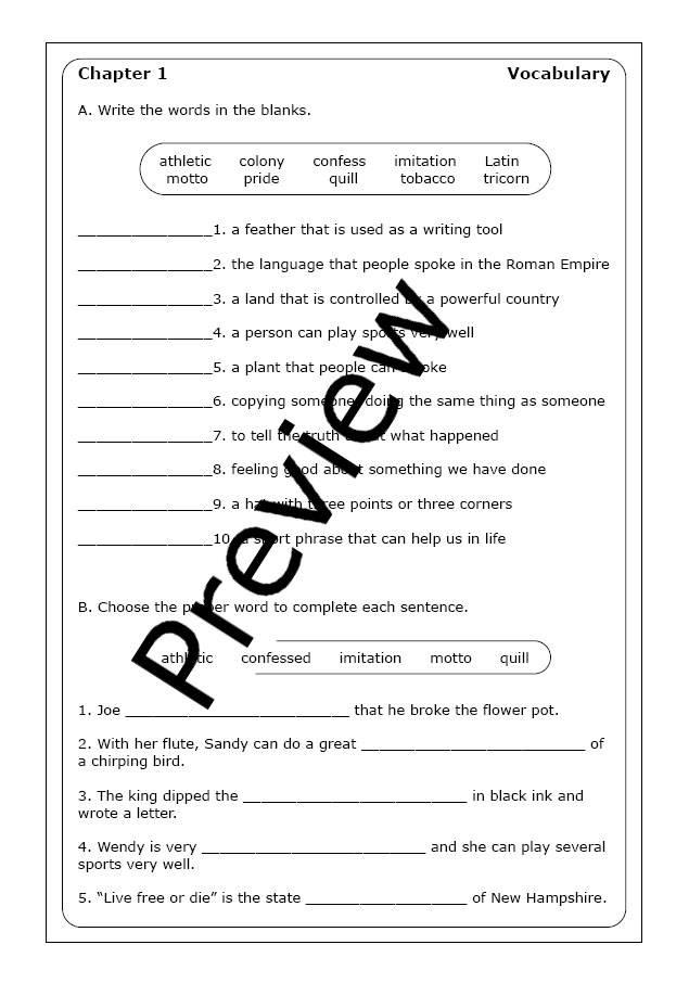 Roberta Edwards "Who Was George Washington?" worksheets | Made By Teachers