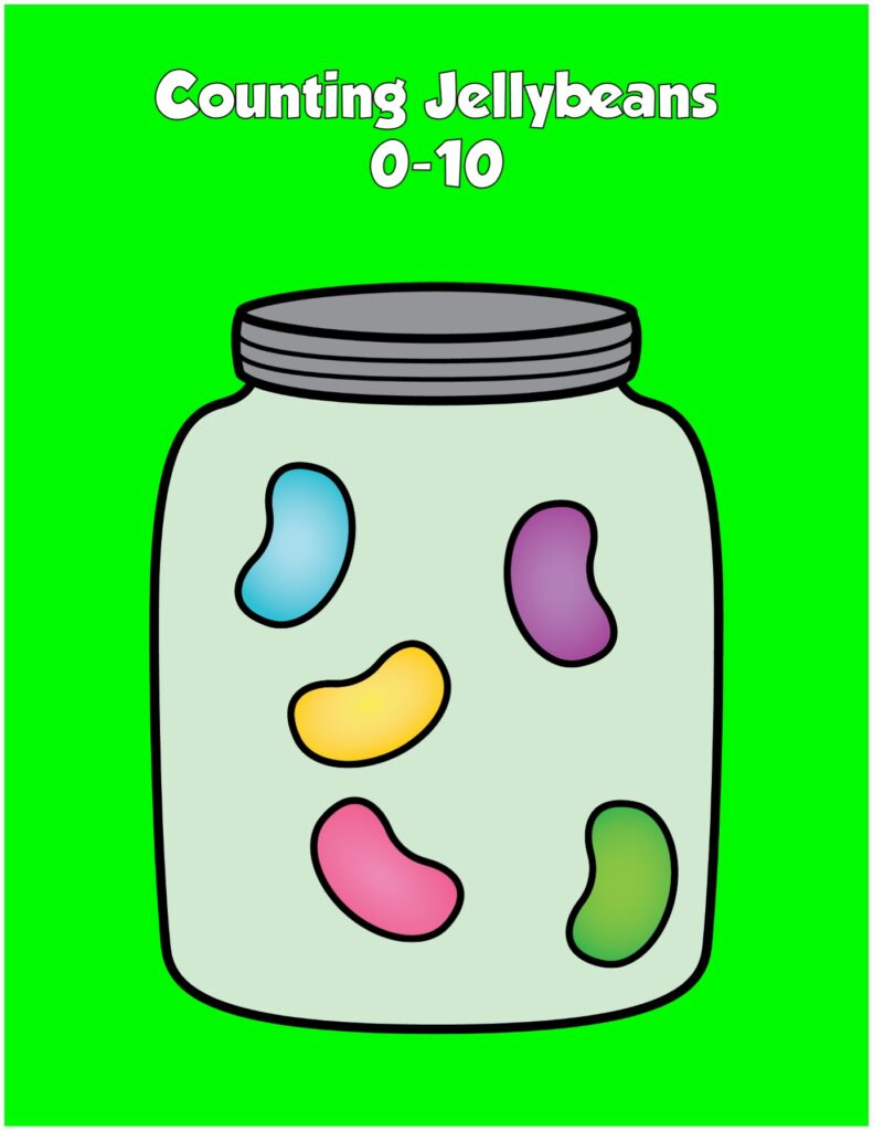 Counting Jellybeans Within 10 Boom Cards | Made By Teachers