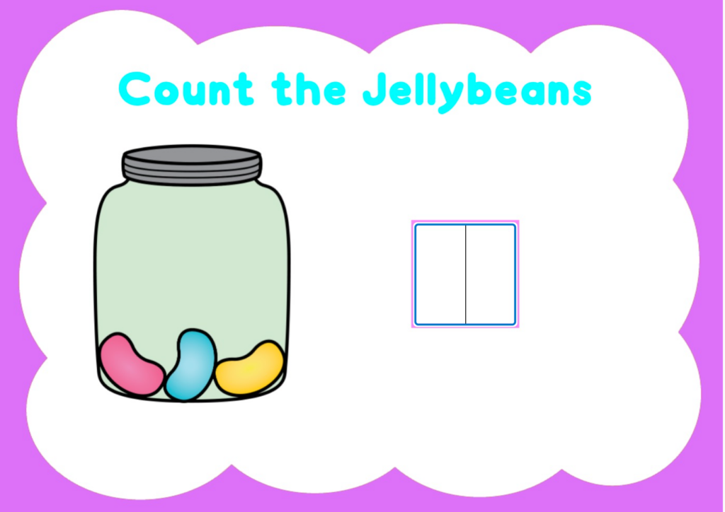 Counting Jellybeans Within 10 Boom Cards | Made By Teachers