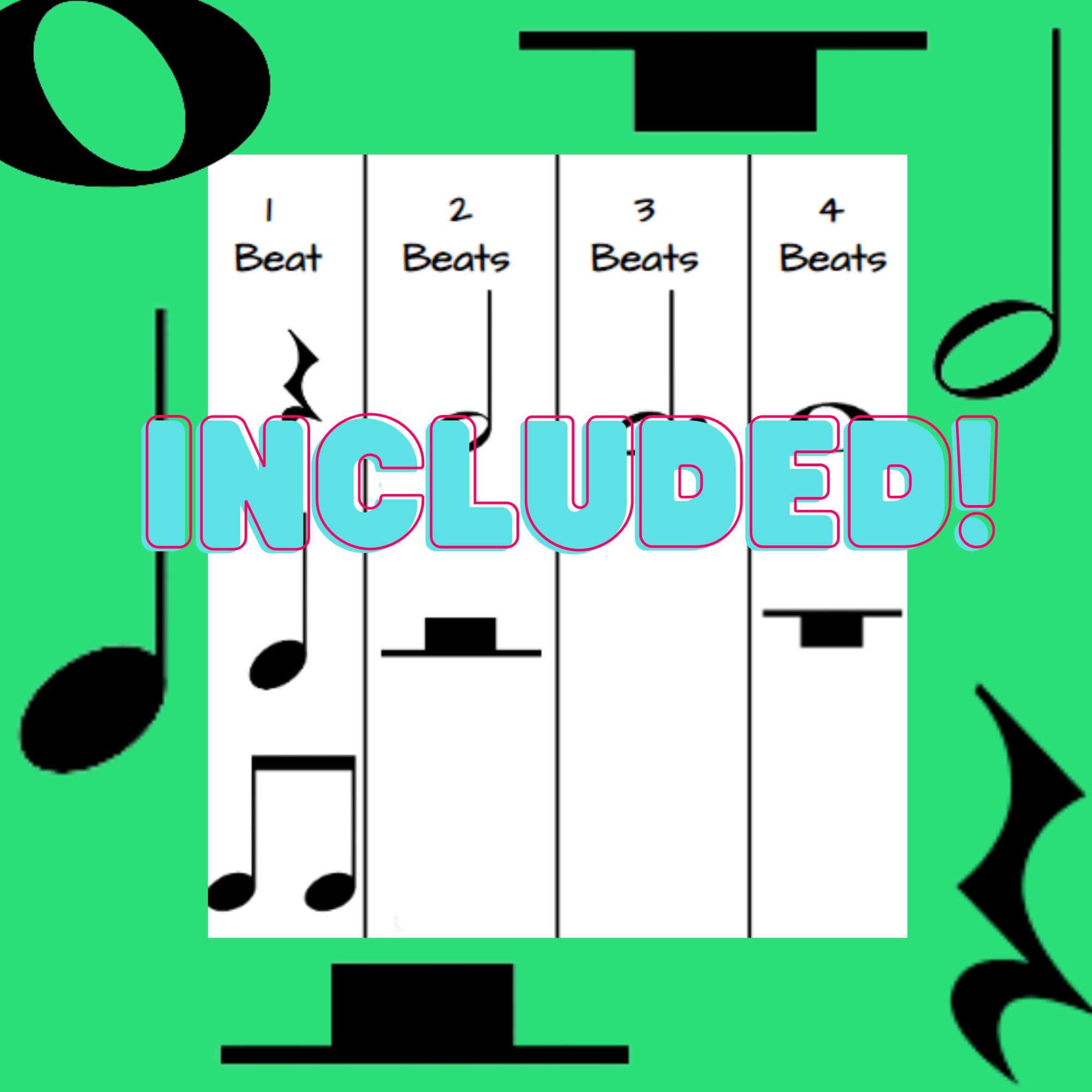 Beat Counting Worksheet Set | Made By Teachers