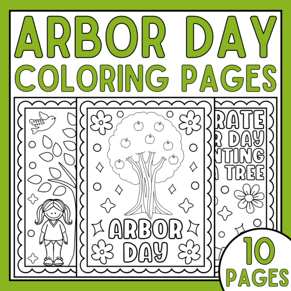Arbor Day Coloring Pages | Arbor Day Coloring Sheets - Arbor Day ...