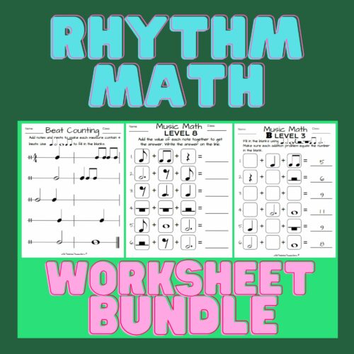 Rhythm Math Bundle | Made By Teachers
