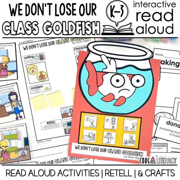 We Don't Lose Our Class Goldfish by Ryan T. Higgins Interactive Read ...
