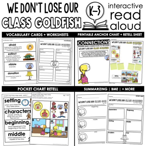 We Don't Lose Our Class Goldfish by Ryan T. Higgins Interactive Read ...