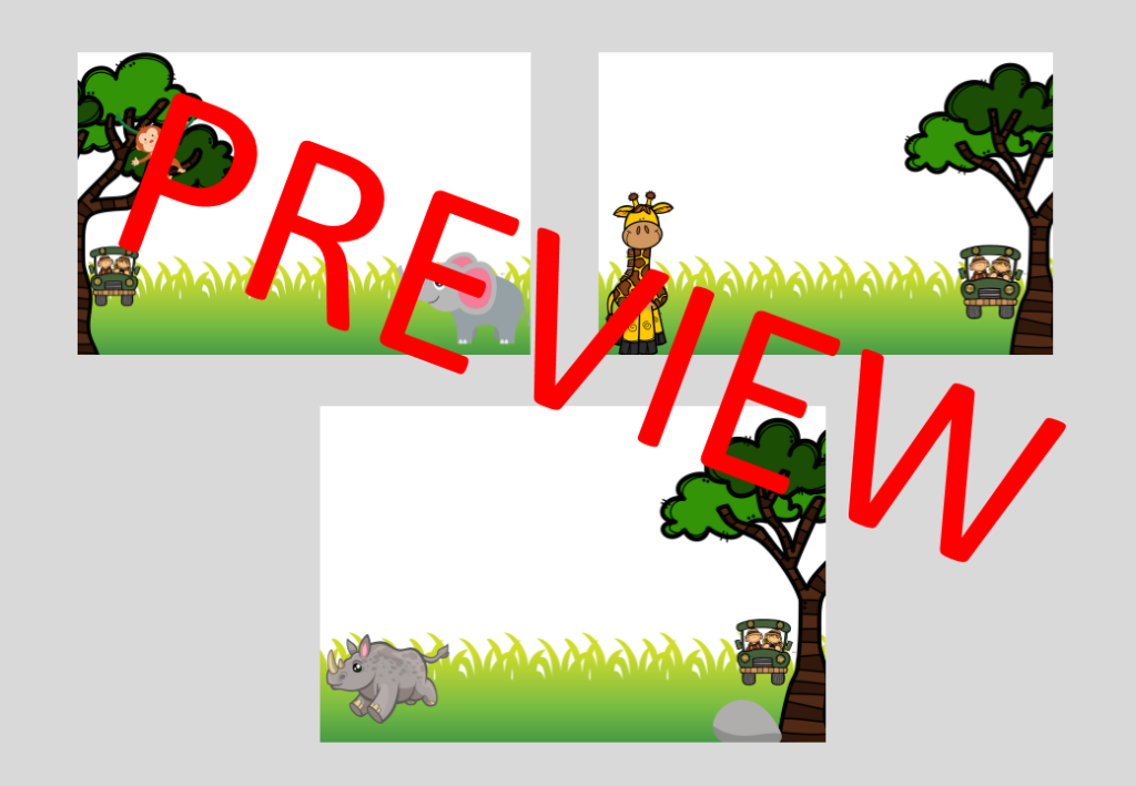 Safari Theme Folder, Journal, and Notebook Labels Editable | Made By ...