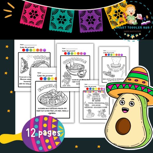 Cinco de Mayo Preschool Theme BUNDLE: Pre k Cinco de Mayo Activities ...