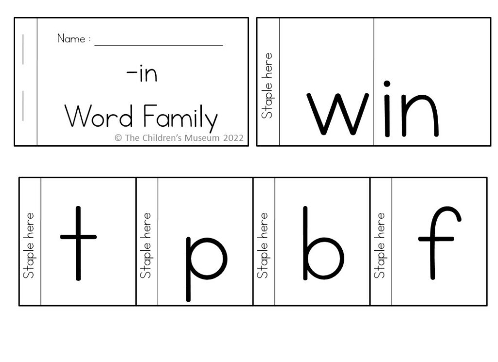 Word Family Flip Book | Made By Teachers