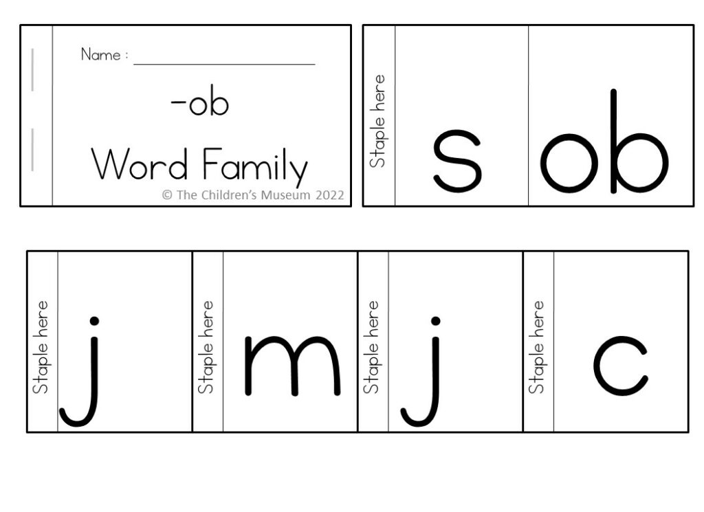Word Family Flip Book | Made By Teachers