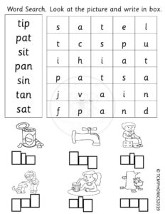 PHONICS - GROUP 1 (s, a, t, i, p, n) | Made By Teachers