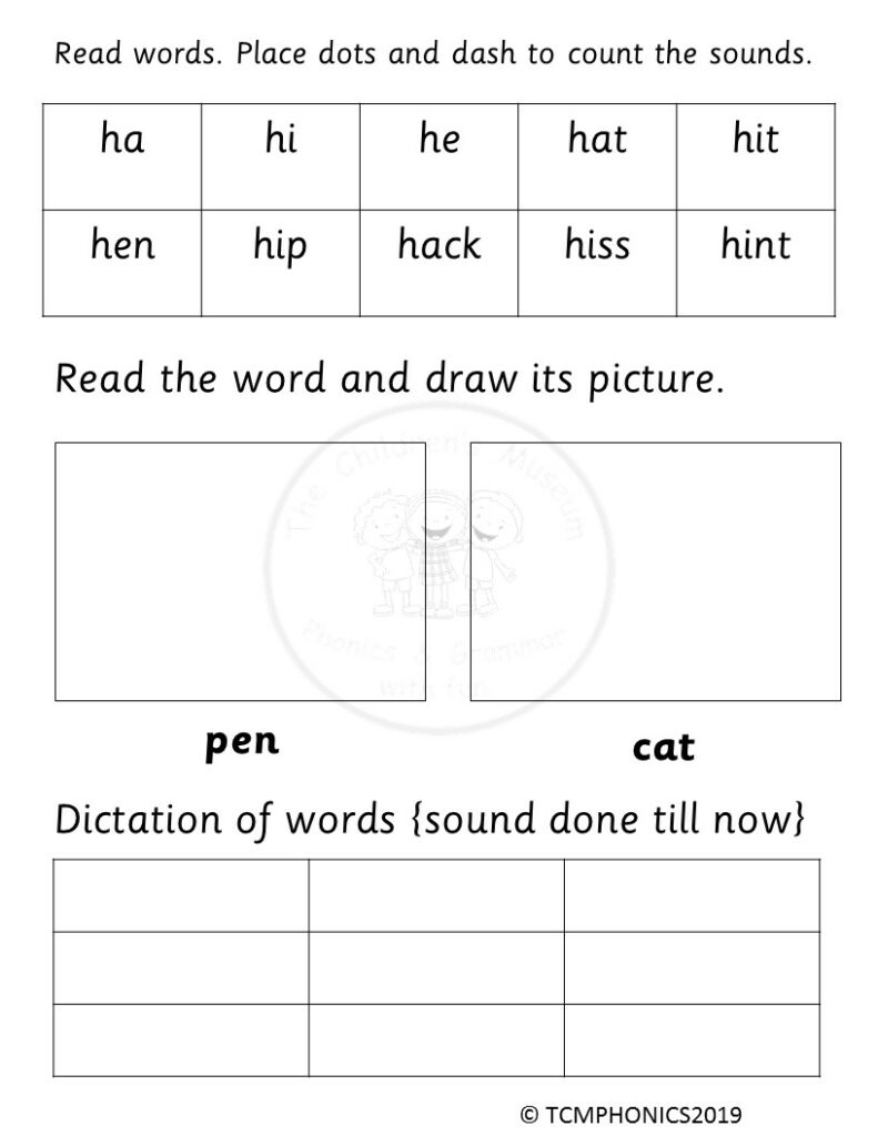 PHONICS - GROUP 2 (c, k, ck, e, h, r, m, d) | Made By Teachers