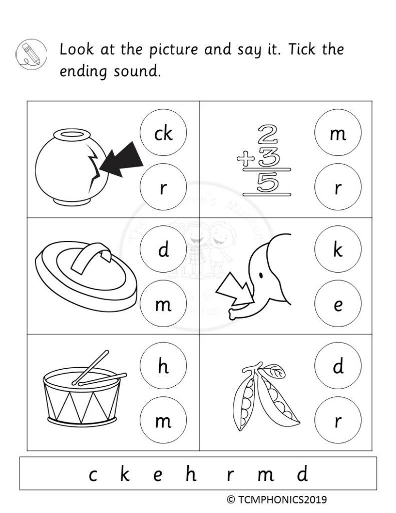 PHONICS - GROUP 2 (c, k, ck, e, h, r, m, d) - Made By Teachers