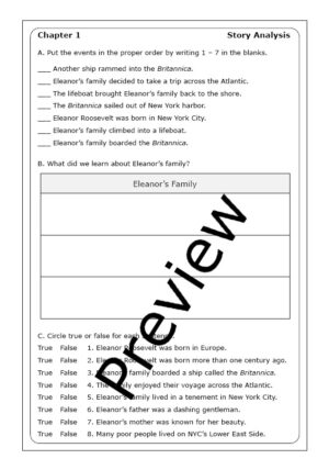 Gare Thompson "Who Was Eleanor Roosevelt?" worksheets | Made By Teachers